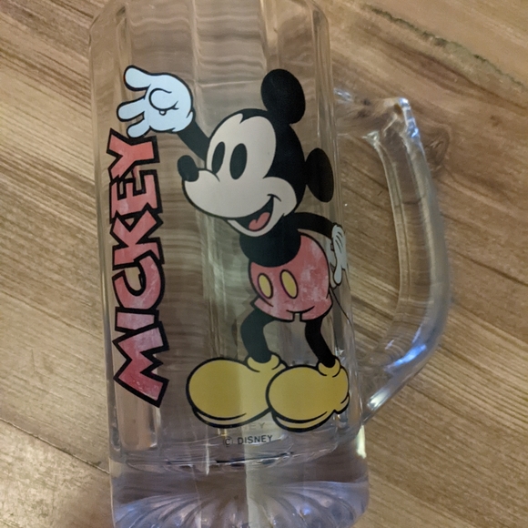 Disney | Dining | Vintage Mickey Mouse Glassglass Steintall ...